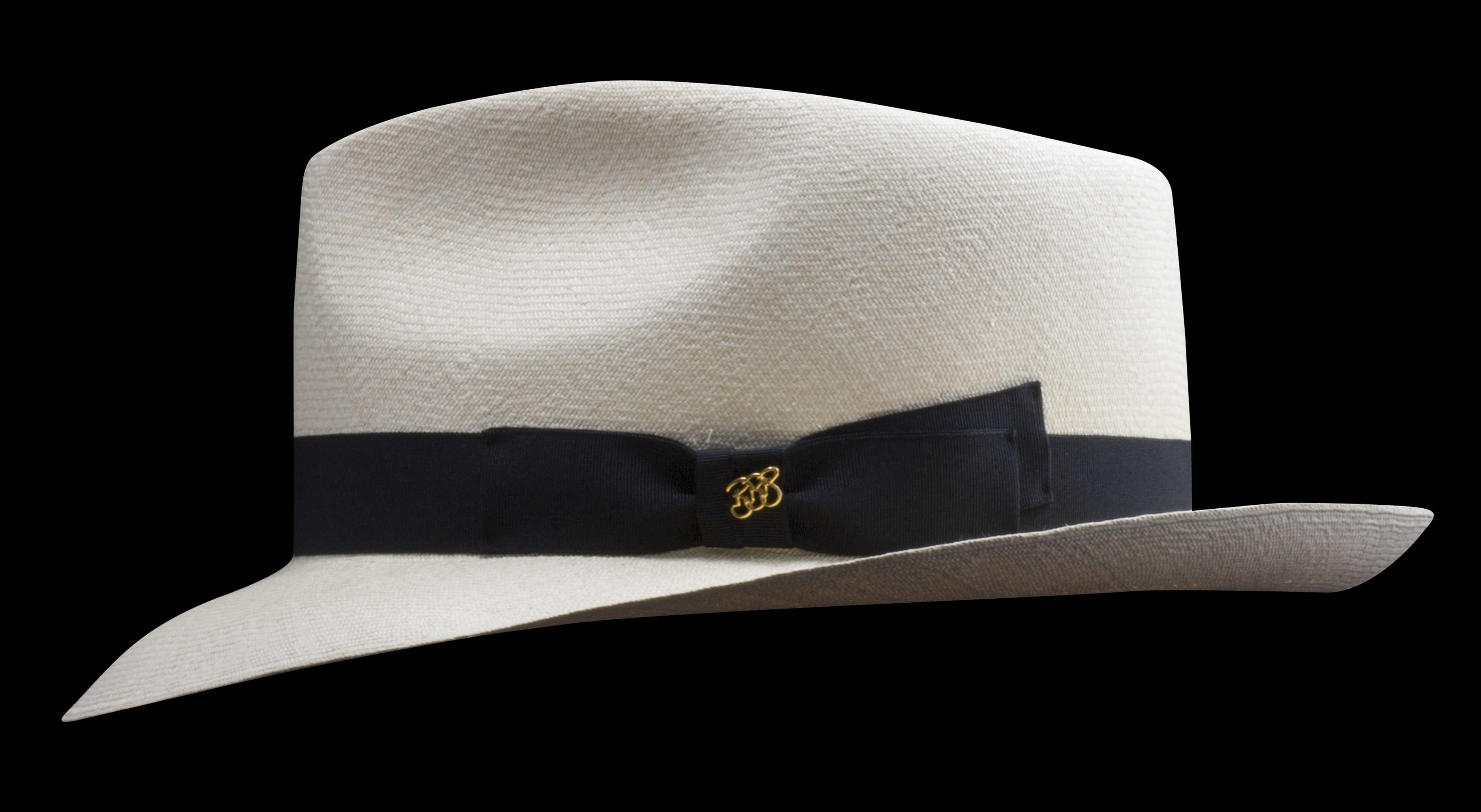Ribbon Details For Panama Hats — Brent Black Panama Hats