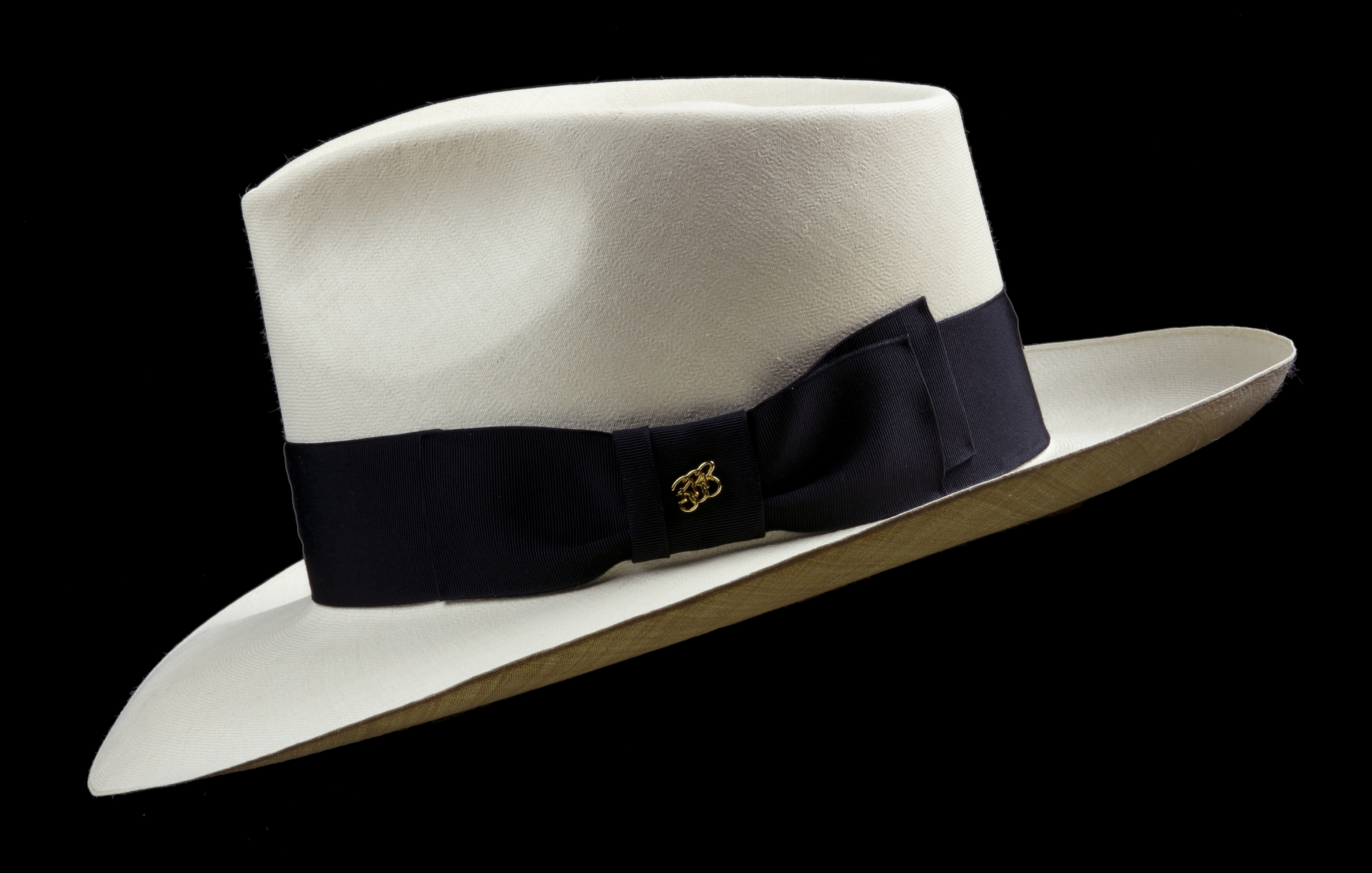 Ribbon Details For Panama Hats — Brent Black Panama Hats