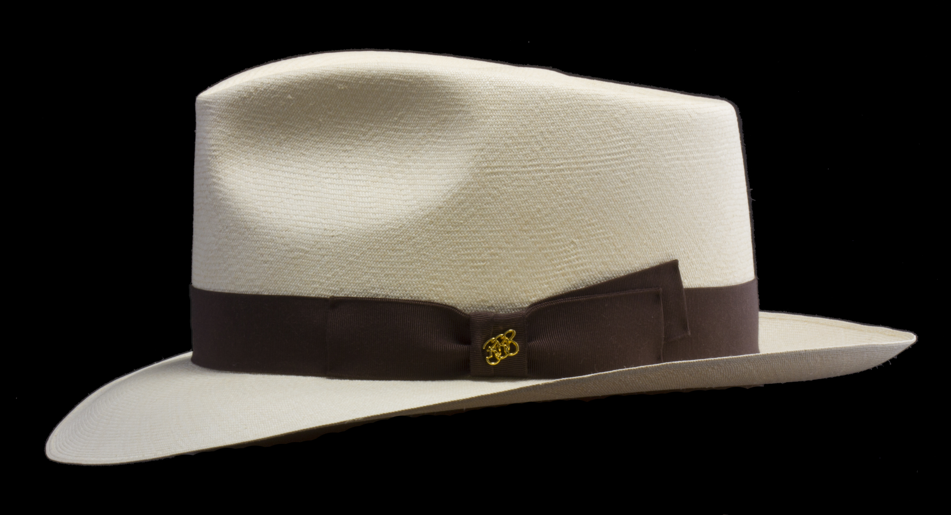 Ribbon Details For Panama Hats — Brent Black Panama Hats