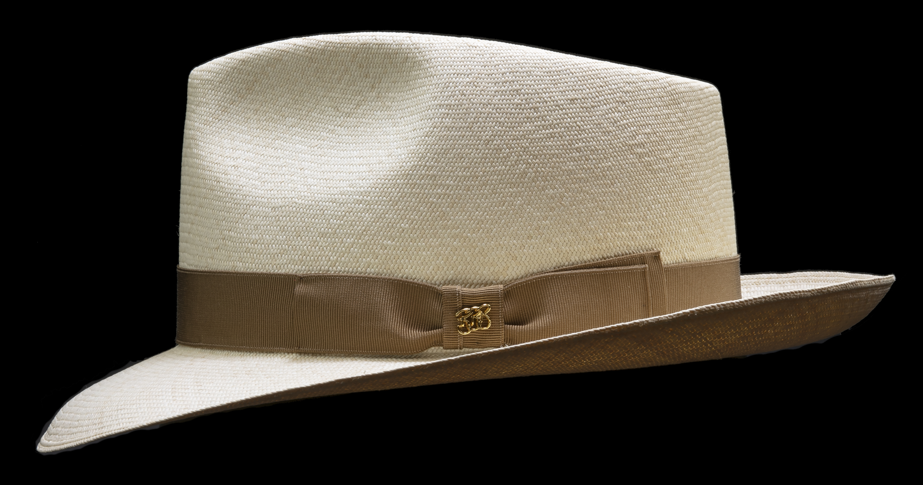 Ribbon Details For Panama Hats — Brent Black Panama Hats