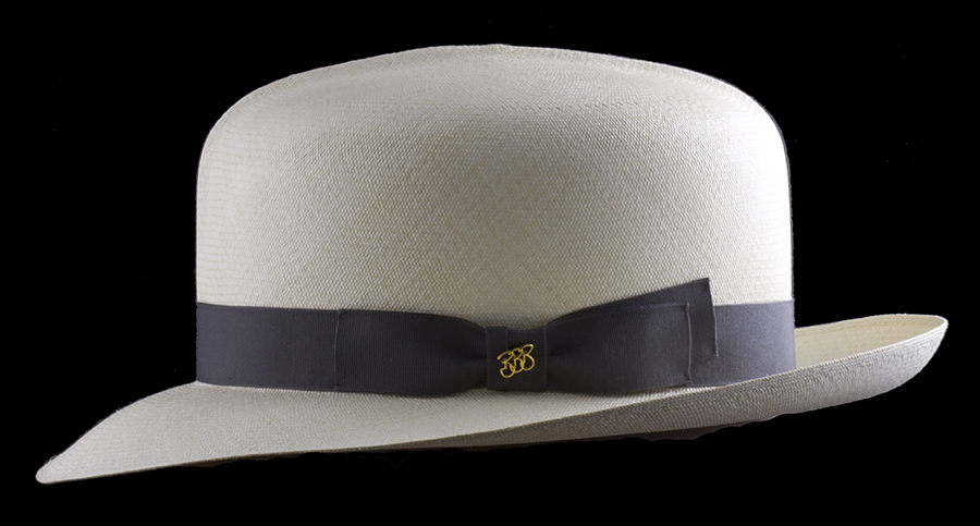 Ribbon Details For Panama Hats — Brent Black Panama Hats