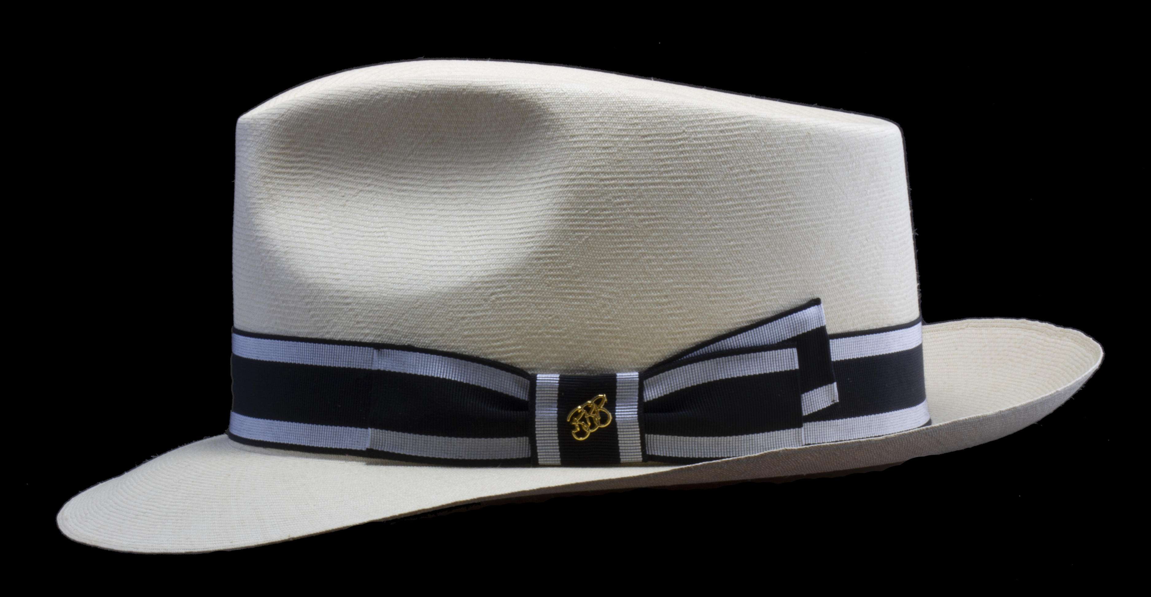 Ribbon Details For Panama Hats — Brent Black Panama Hats