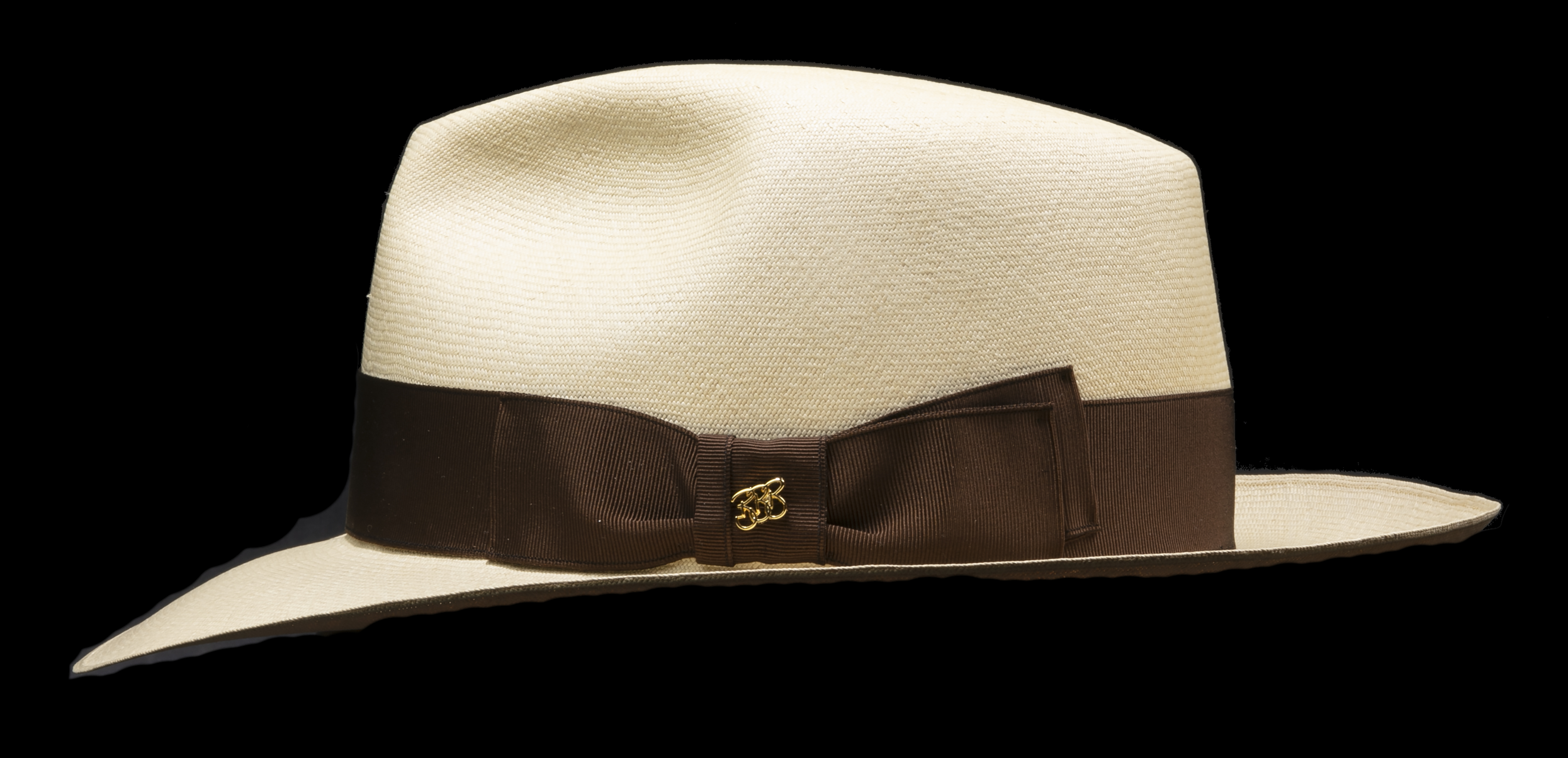 Ribbon Details For Panama Hats — Brent Black Panama Hats