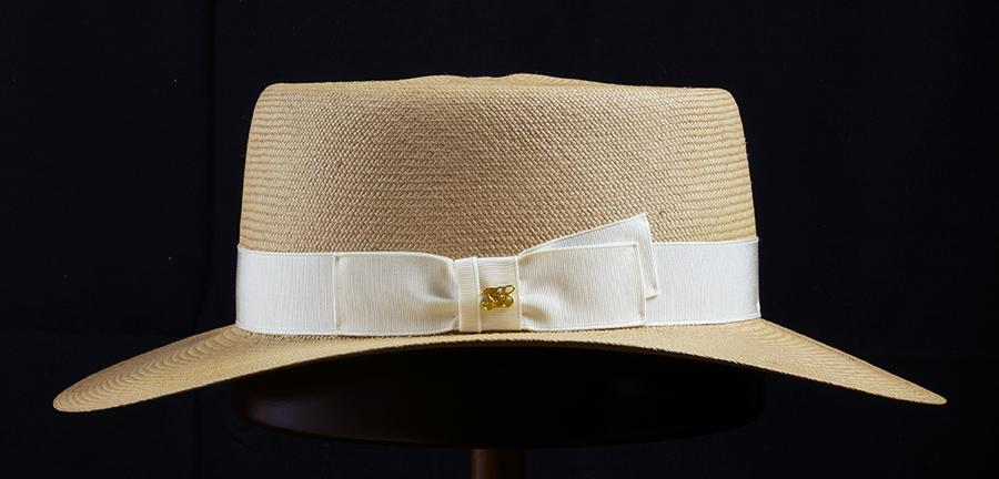 Ribbon Details For Panama Hats — Brent Black Panama Hats